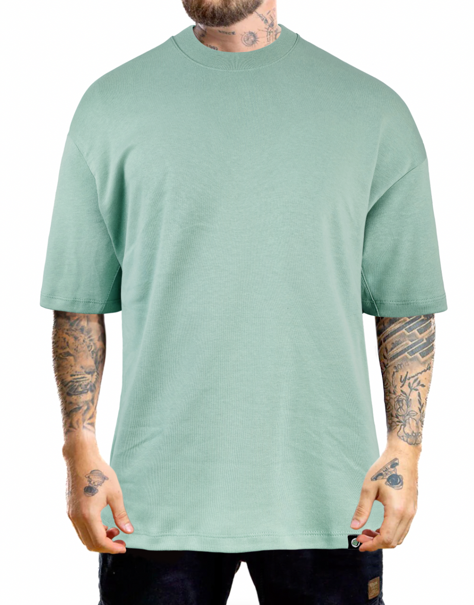 OVERSIZE LISA TEAL - ALTO GRAMAJE 330G – On motion