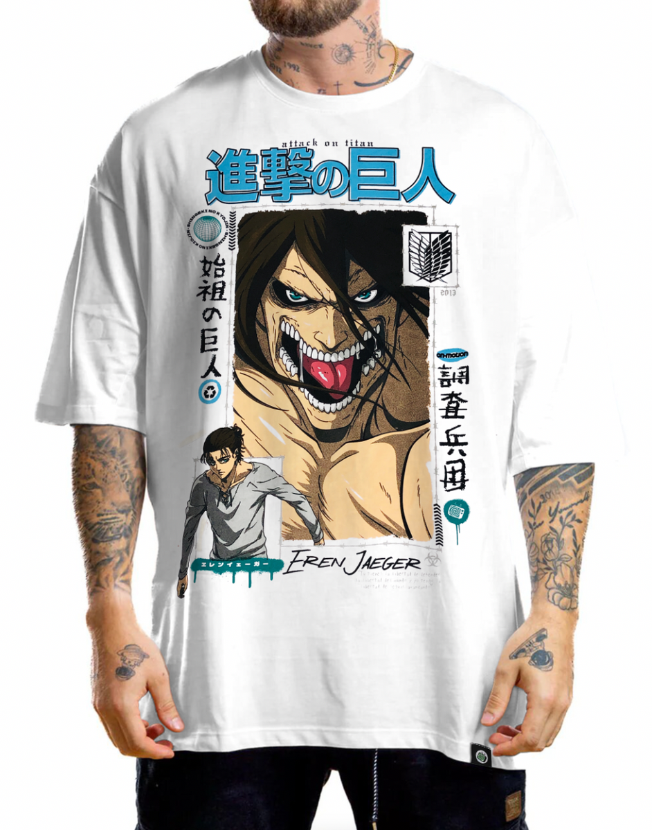 OVERSIZE EREN YEAGER 160 GR – On motion